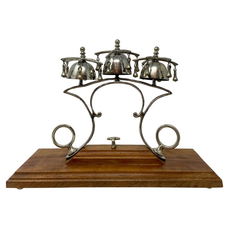 Antique Horse Hames Designed Sleigh Bells on Stand, Circa 1900's. at ...