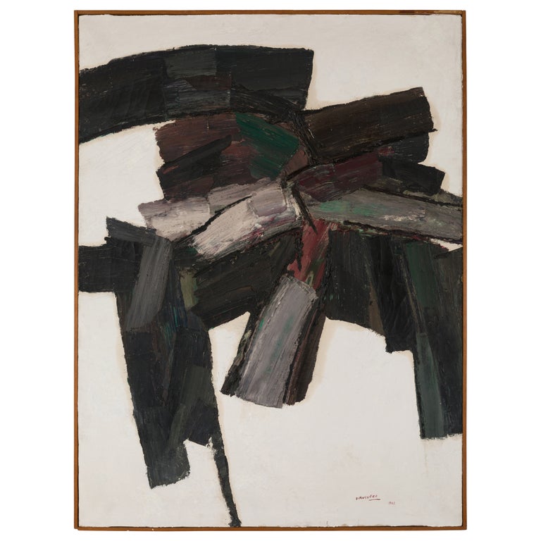 Abstract Painting by Carmine Di Ruggiero, Italy 1962 at 1stDibs