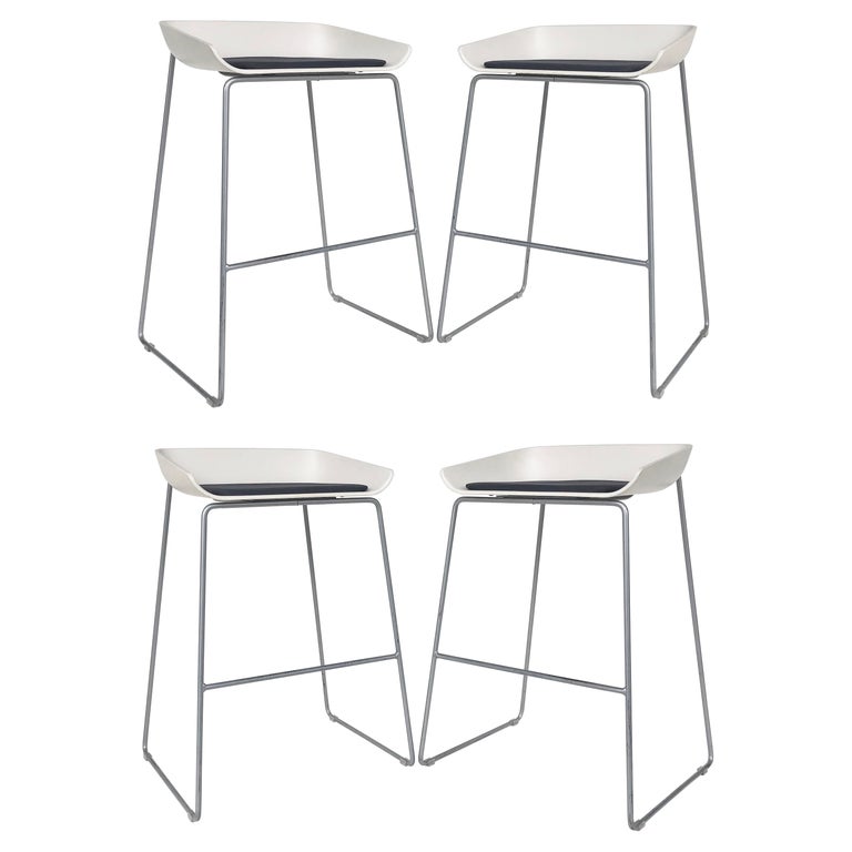 Turnstone Scoop Bar Stools for Steelcase Furniture, Set of Four For ...
