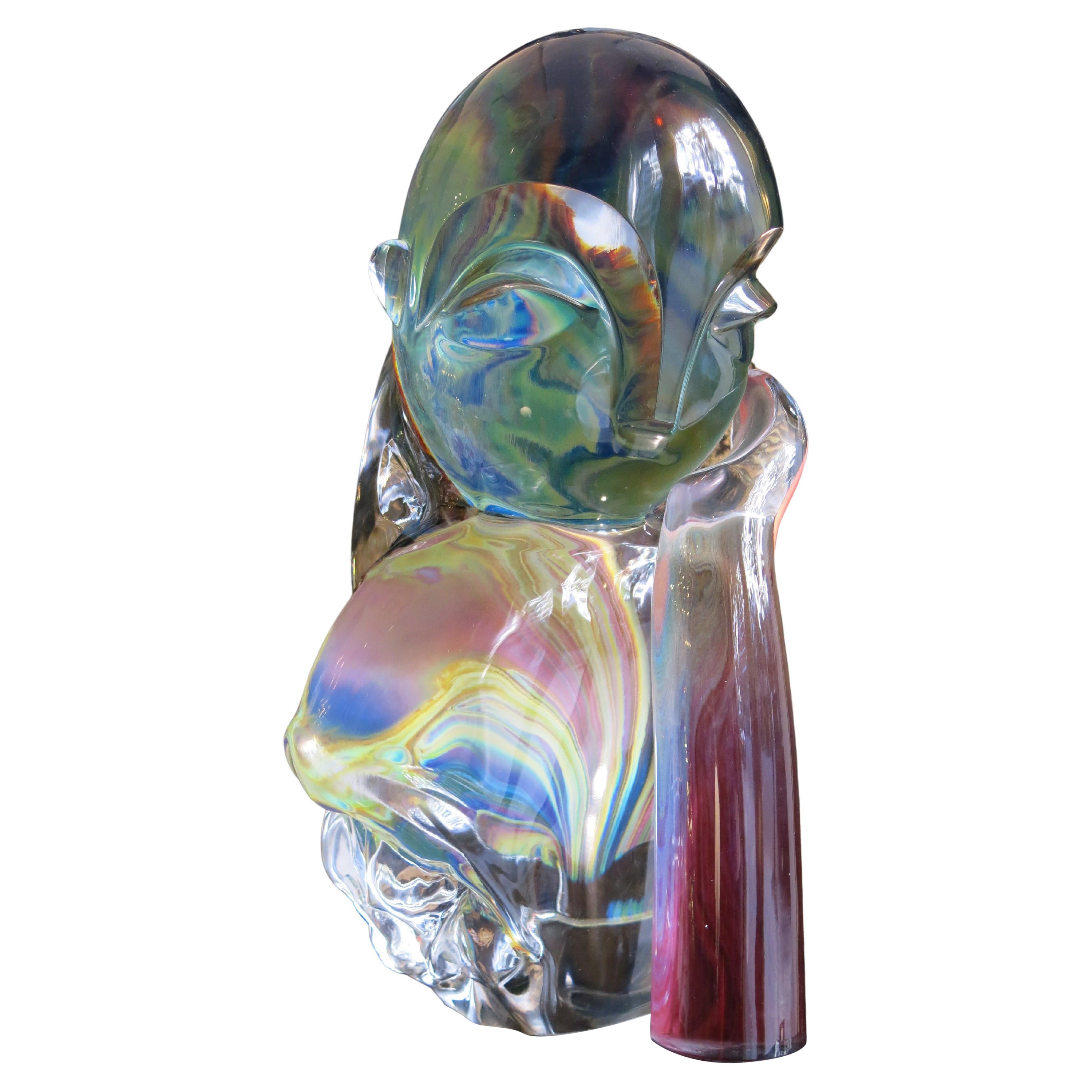Swedish Art Glass, 11 Miniature Figures in the Form of Birds, 1970s ...