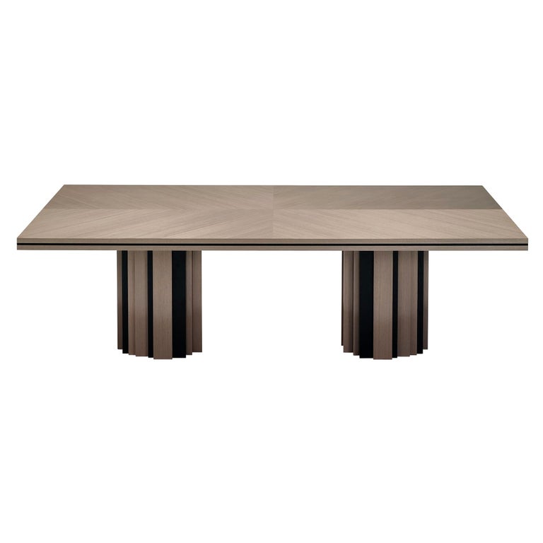 GINGER Wood Dining Table For Sale at 1stDibs
