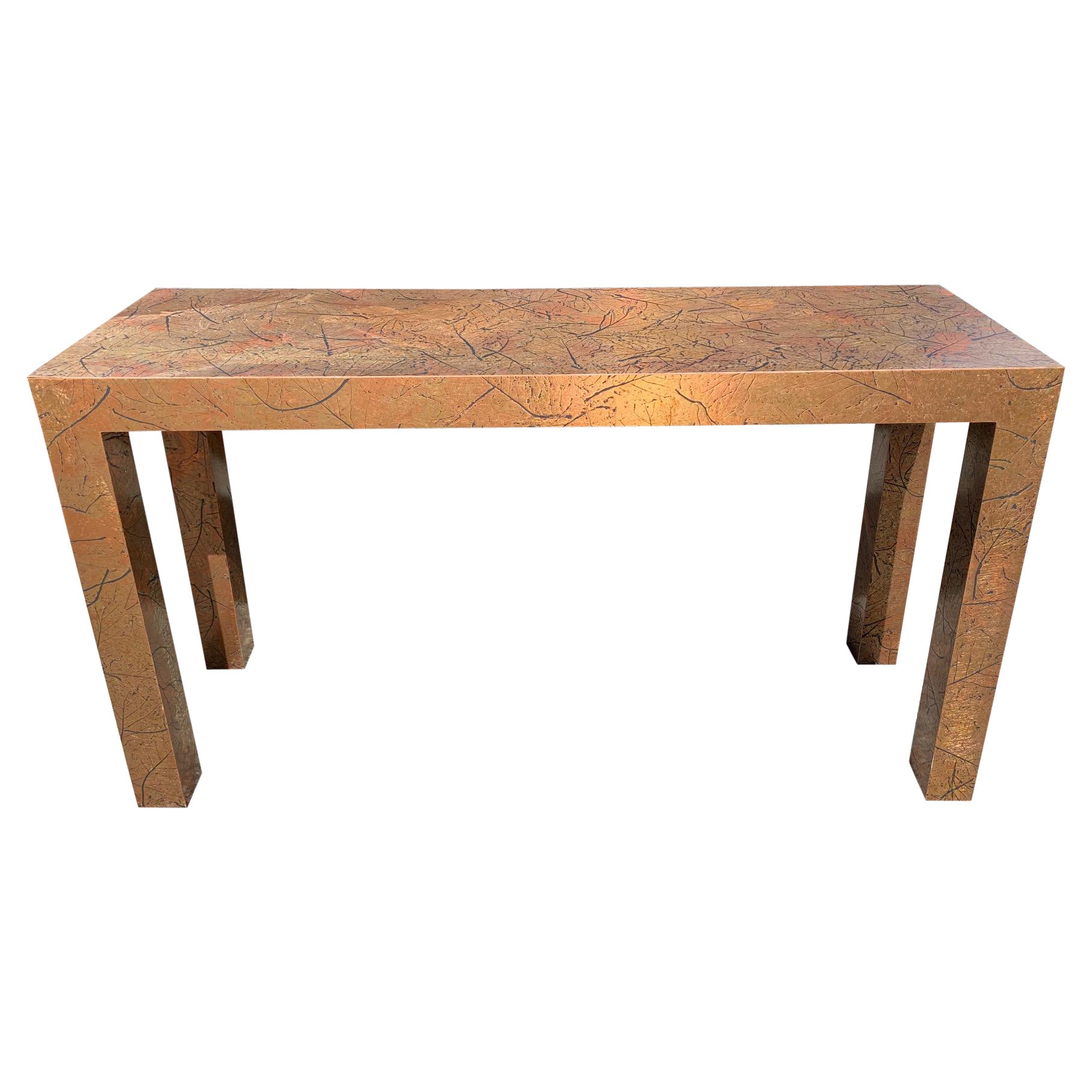 Vintage Copper Mangrove Console at 1stDibs