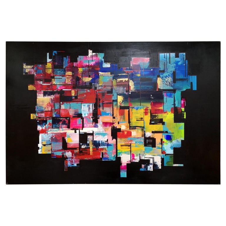 "Awakening" Large Contemporary Abstract Expressionist Painting by ...