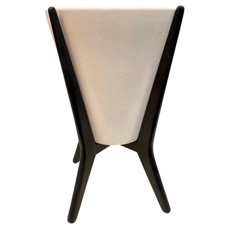 1950's American Mid Century Modern Atomic Age Rare Bauer Planter and ...