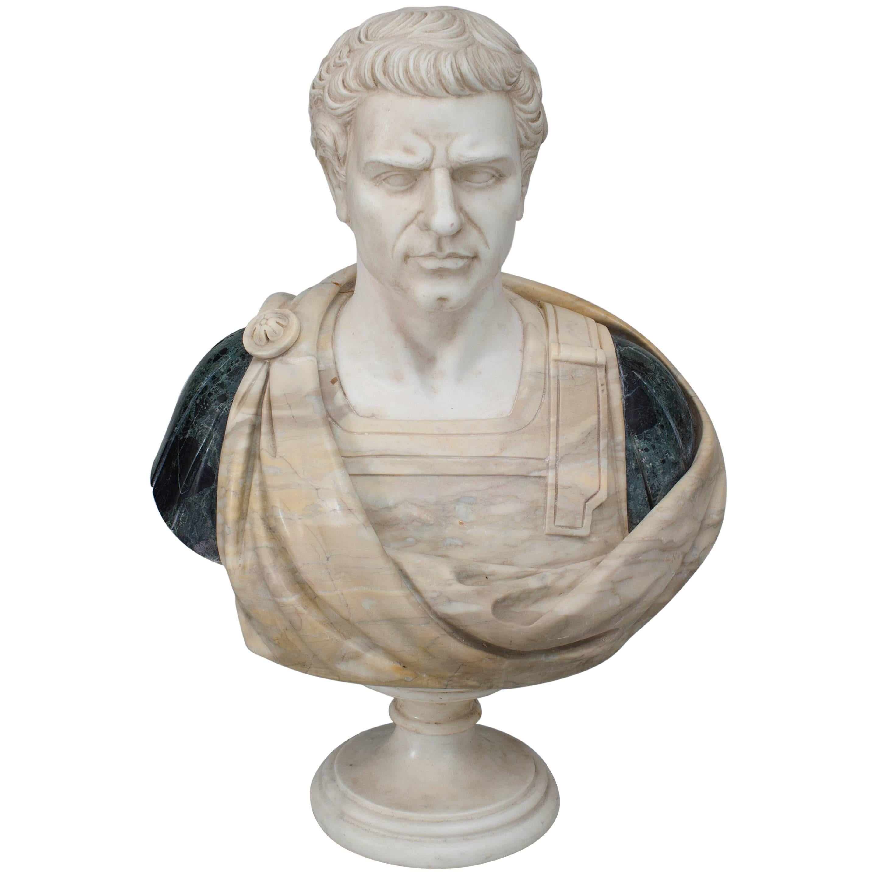 Ancient Roman Portrait Bust of a Man, 1st Century BC For Sale at 1stDibs