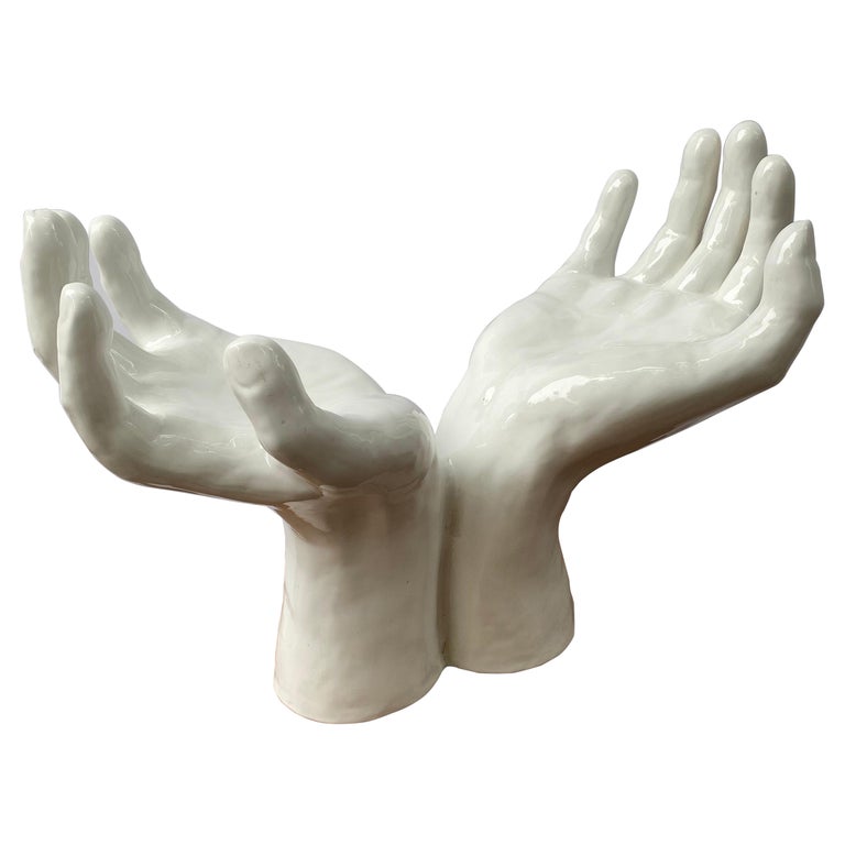 Italian Ceramic Hands by Taste Seller Stigma at 1stDibs