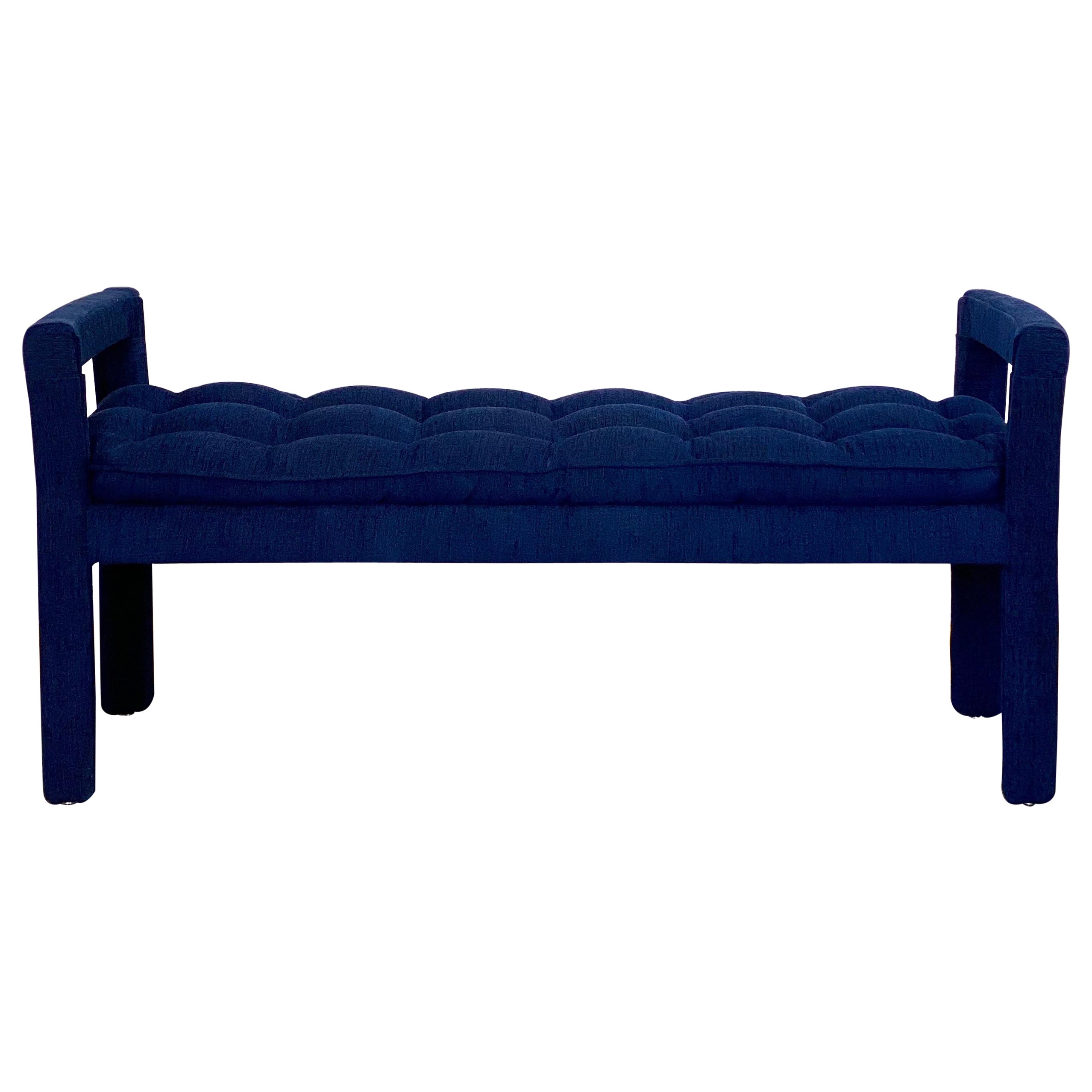 Dark Blue Bench at 1stDibs