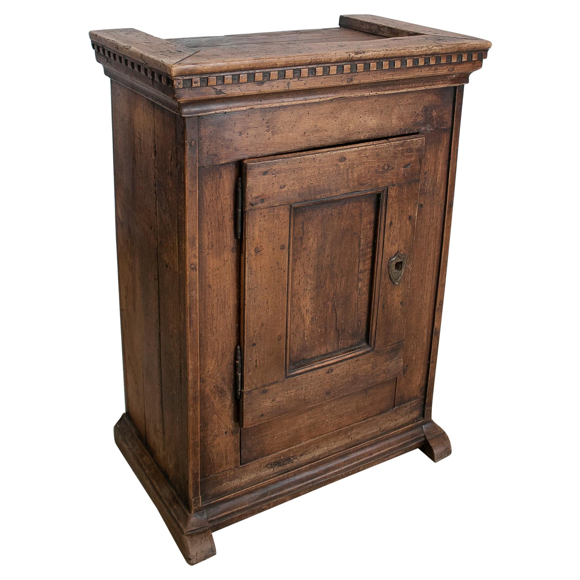 French Open Faced Country Dresser with 3 Shelves, 2 Doors and One ...
