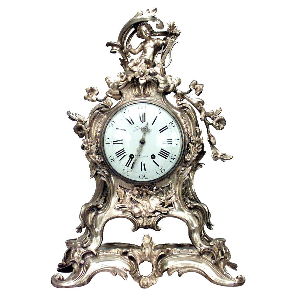 Louis XV Clock at 1stDibs