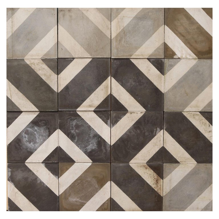 Reclaimed Floor Tiles at 1stDibs
