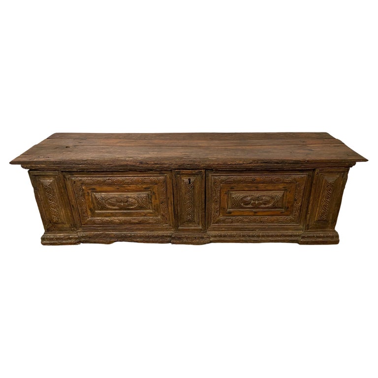 Early 18th C. Italian Cassone at 1stDibs