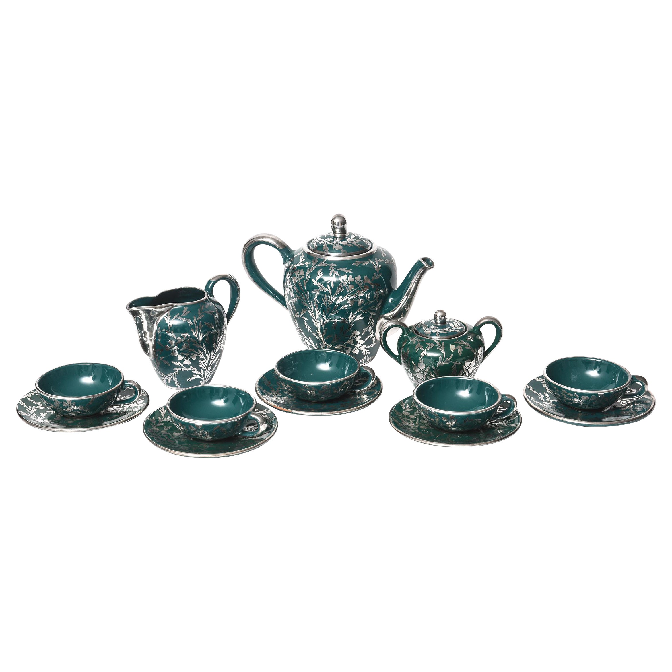 WMF Art Nouveau Tea Service at 1stDibs
