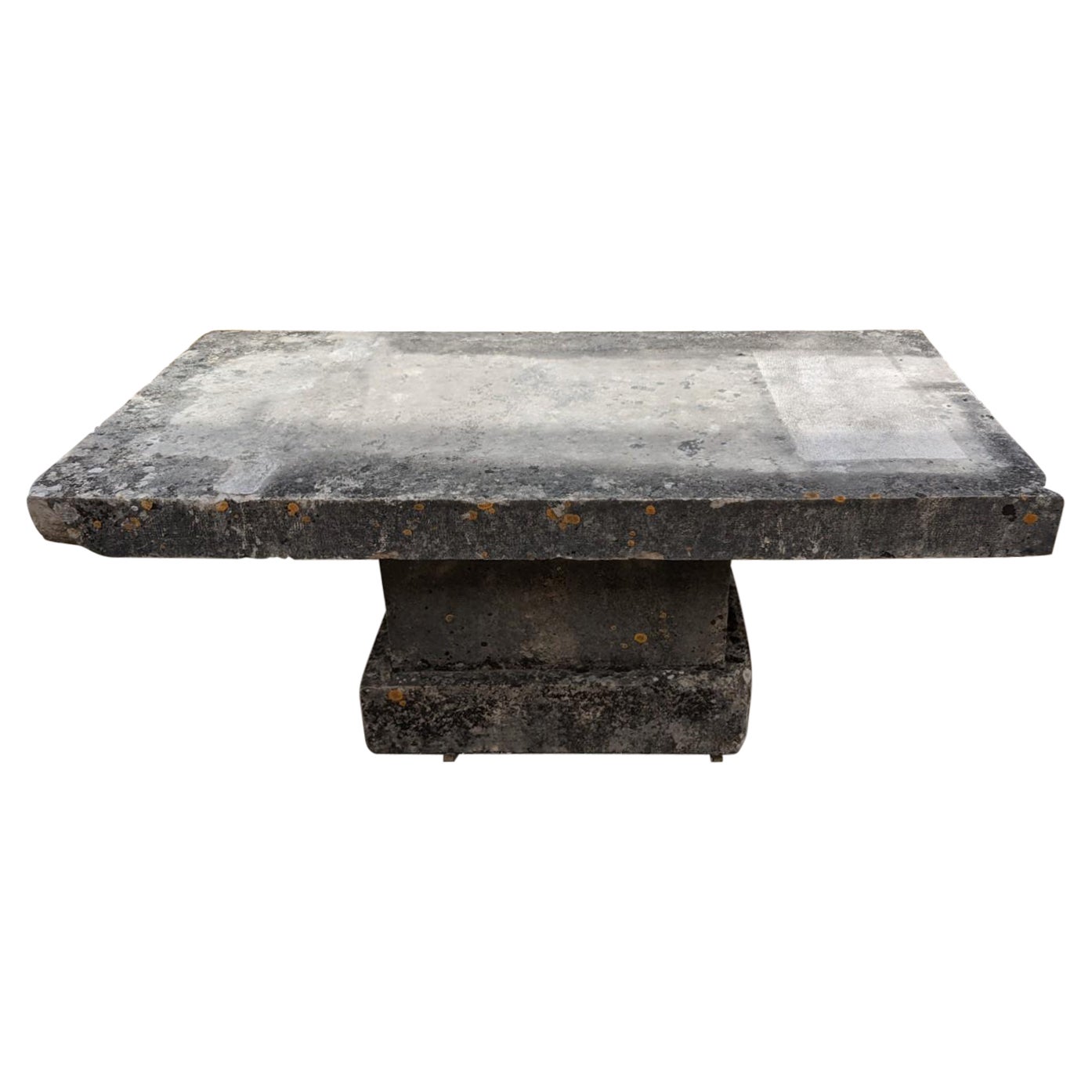 Antique Limstone Table at 1stDibs