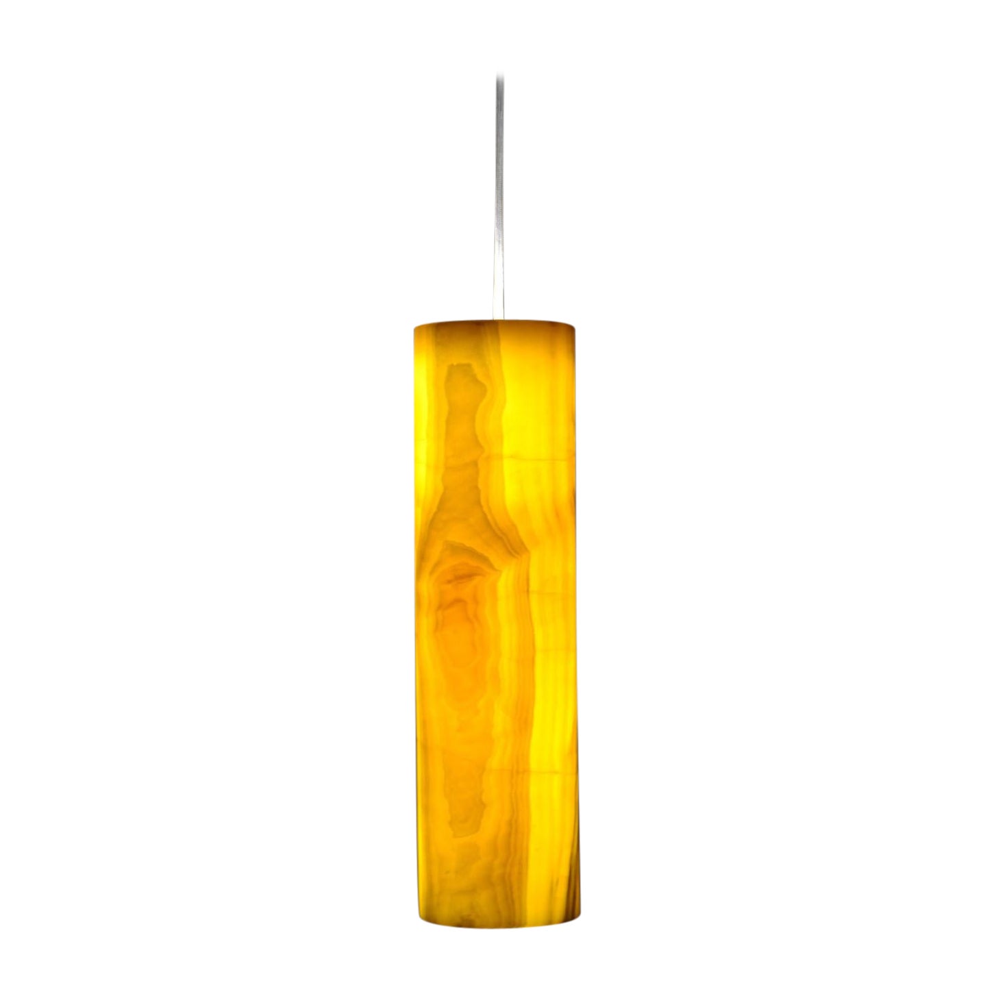 Firey Red Onyx Lamp For Sale at 1stDibs