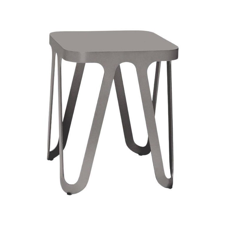 Grey Loop Stool by Sebastian Scherer For Sale at 1stDibs