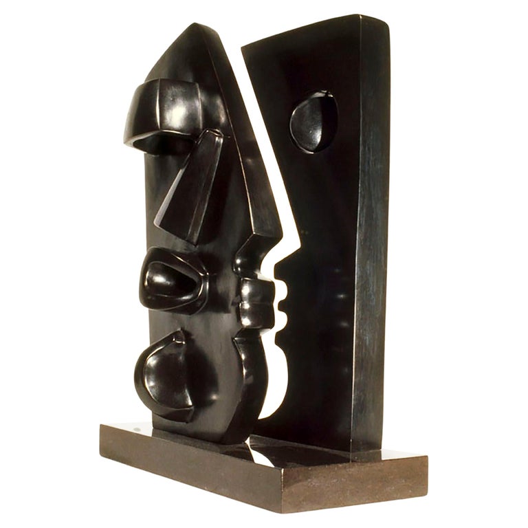 Sculpture by Strong-Cuevas "Floating Eye Wall" 1982 For Sale at 1stDibs