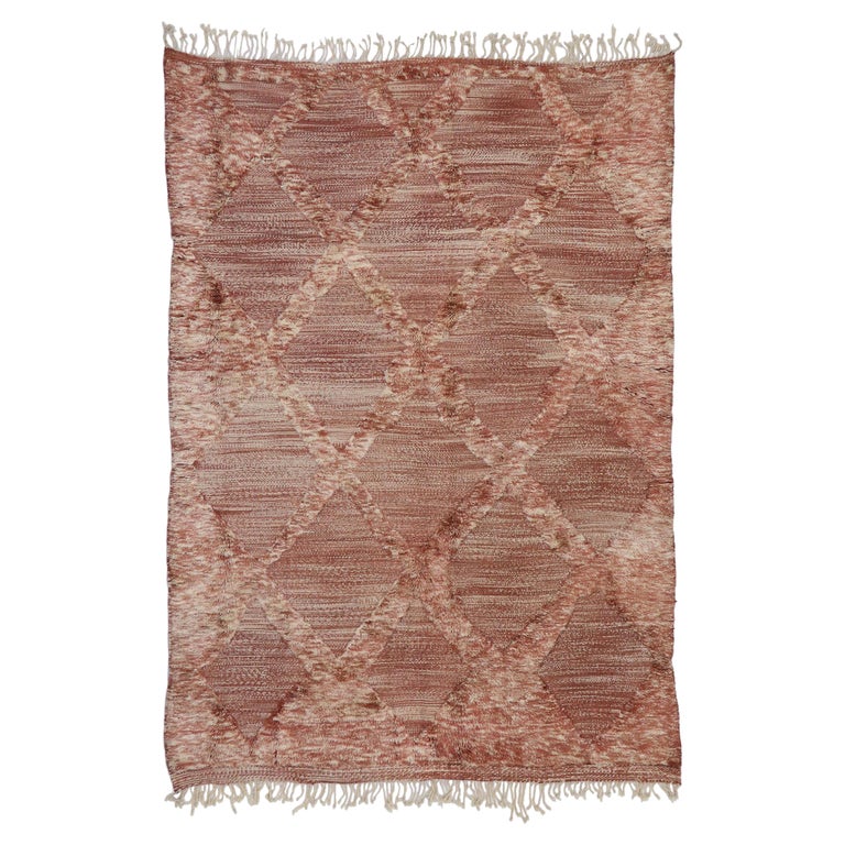 New Contemporary Berber Moroccan Souf Kilim Rug with Rustic Boho Style ...
