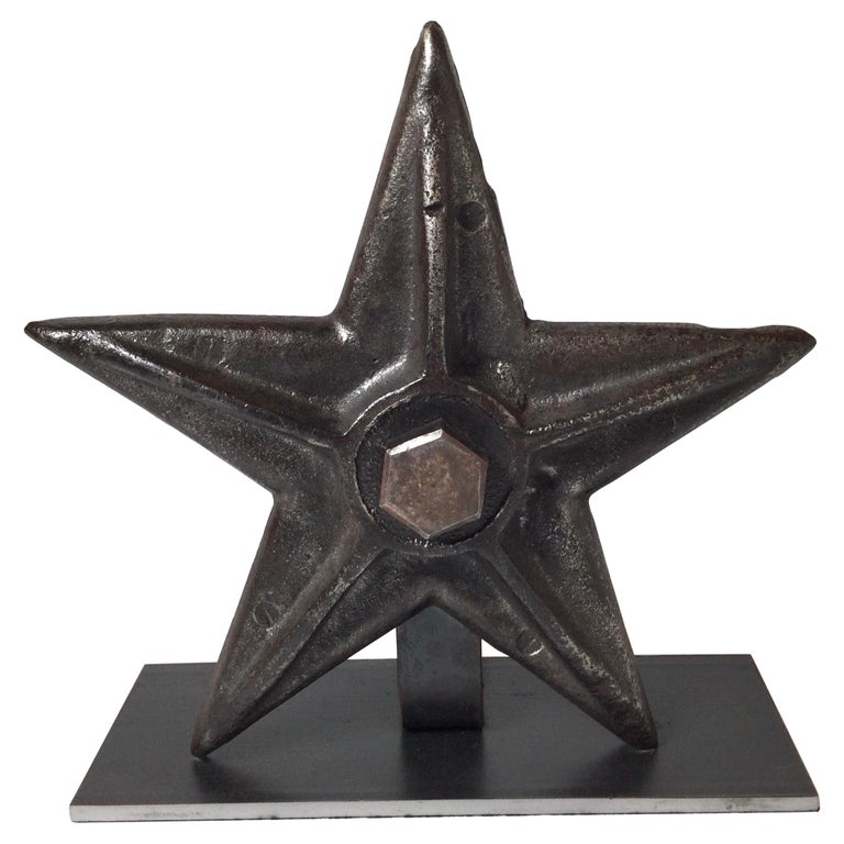 Antique Architectural Wall Building Anchor Star 19th Century For Sale ...