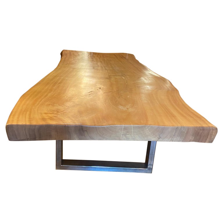 Large Live Edge Table at 1stDibs