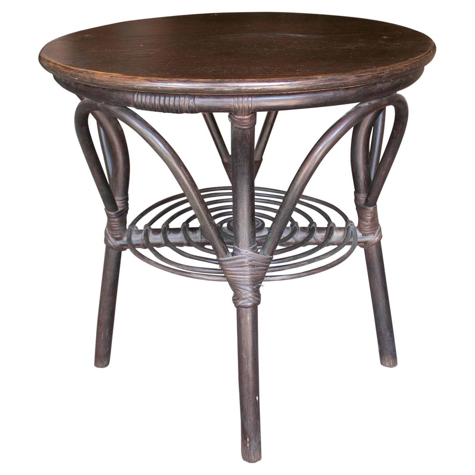 French 1920s Small Round Bistro Table at 1stDibs | small bistro table ...