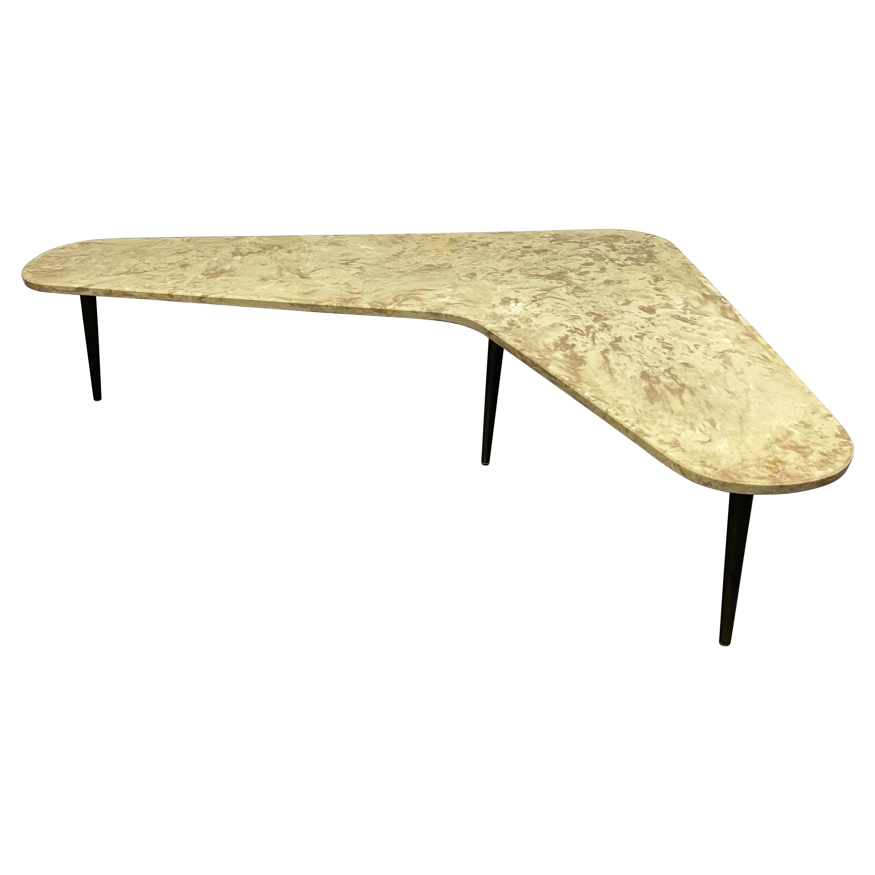 Lovely Mid-century Modern Boomerang Style Walnut Lane Coffee Table at ...