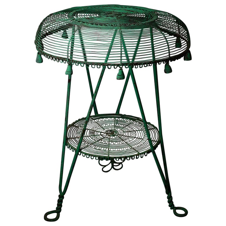 French Wire Table at 1stDibs