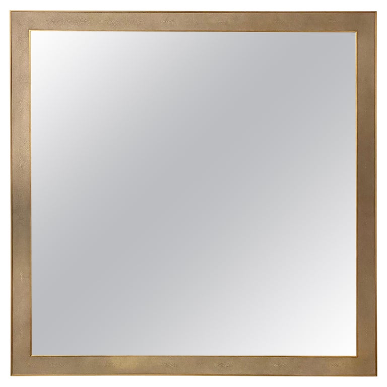 Shagreen Mirror For Sale at 1stDibs