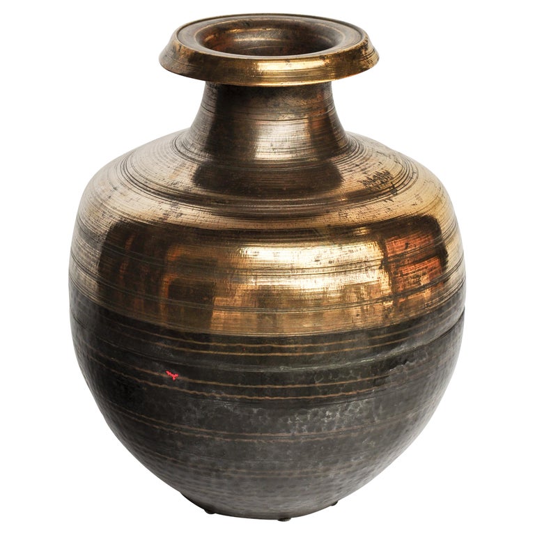 Vintage Bronze or Brass Water Jar from South Nepal Mid-20th Century at ...