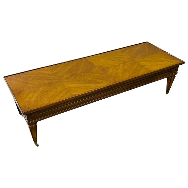 1960s Brandt Furniture Long Coffee Table For Sale at 1stDibs