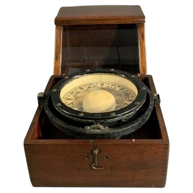 Nineteenth Century Yacht Compass Binnacle For Sale at 1stDibs