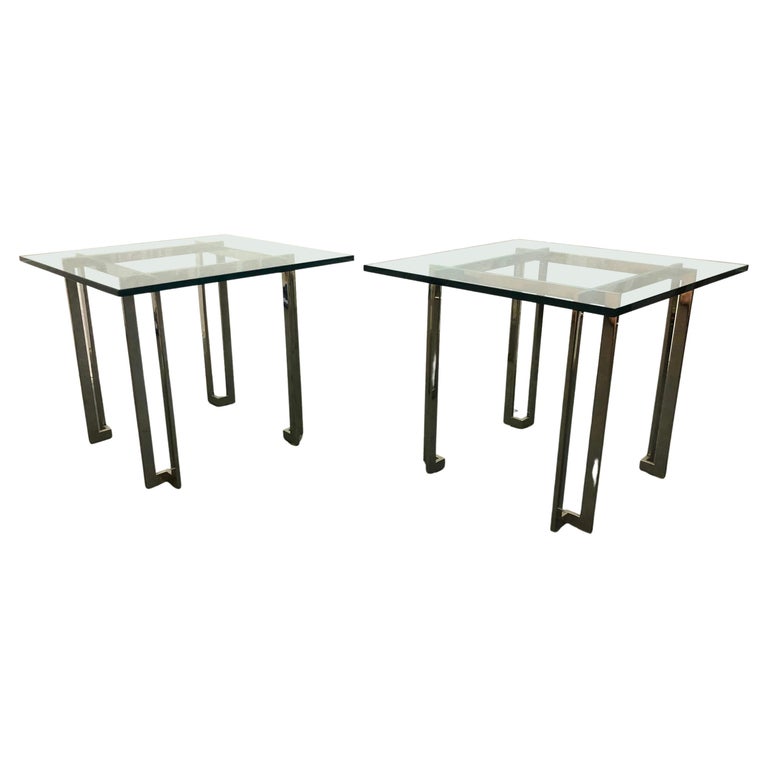Pair Paul M. Jones End Tables For Sale at 1stDibs