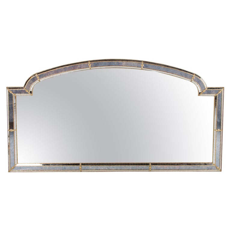 Mega Large Spanish Regency Style Mirror, 90s at 1stDibs