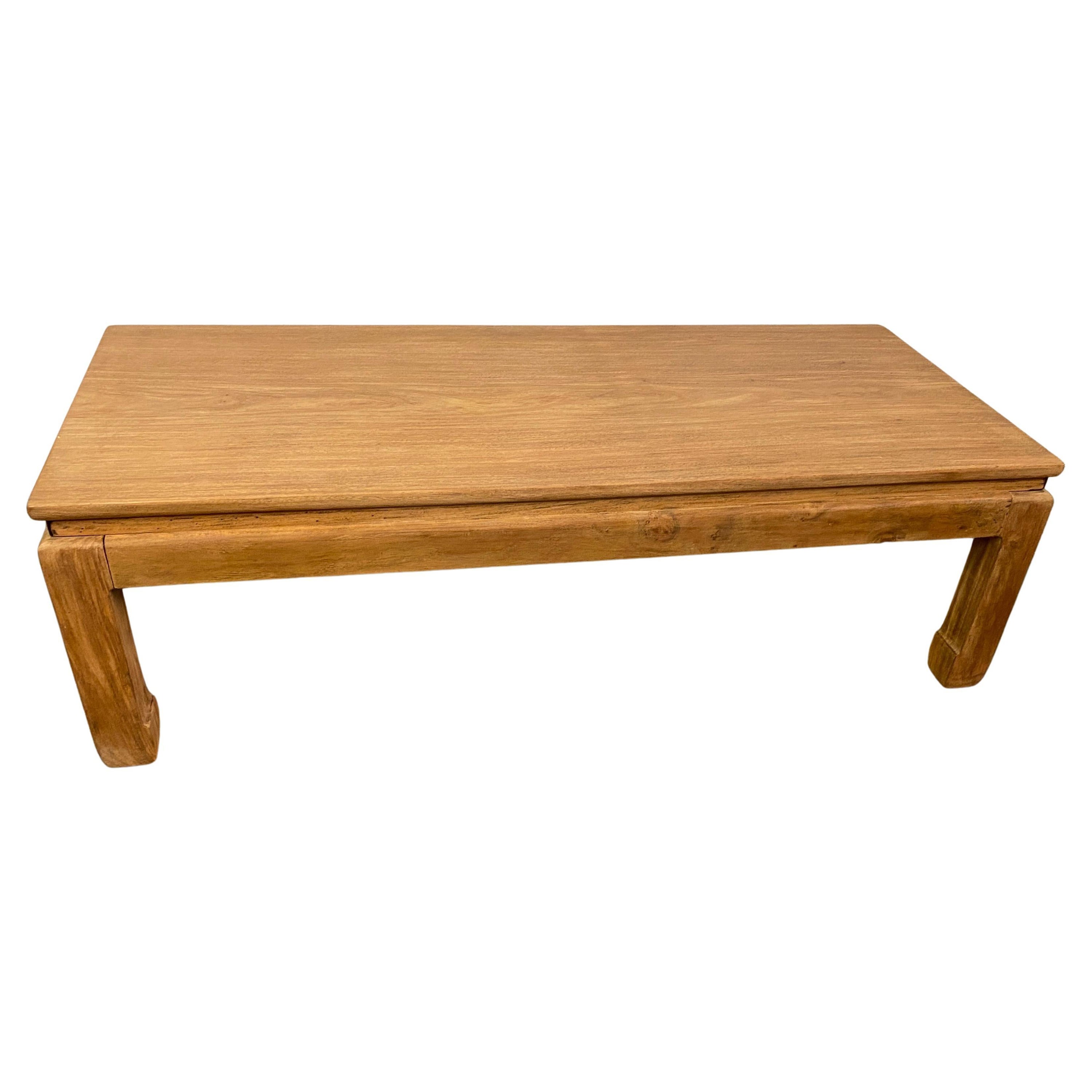 Irregular Maka Wood Coffee Table At 1stDibs