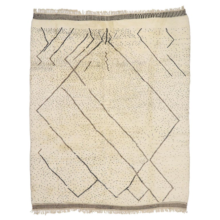 New Contemporary Berber Moroccan Rug with Modern Style For Sale at 1stDibs