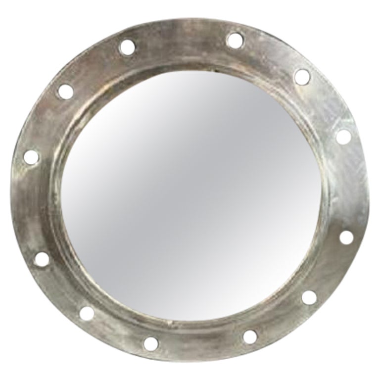 Authentic Ship Porthole Mirror For Sale at 1stDibs