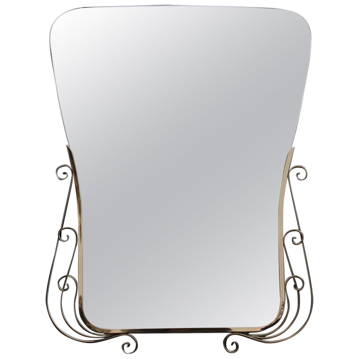 Decorative Diamond Shaped Mirror at 1stDibs