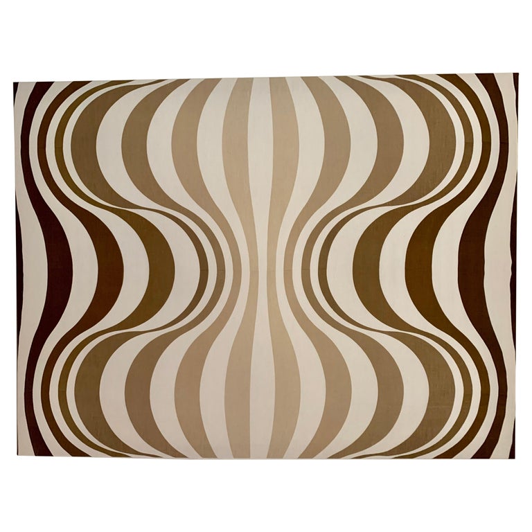 Rare Verner Panton "Onion" Mid-Century Stretched Textile Art at 1stDibs ...