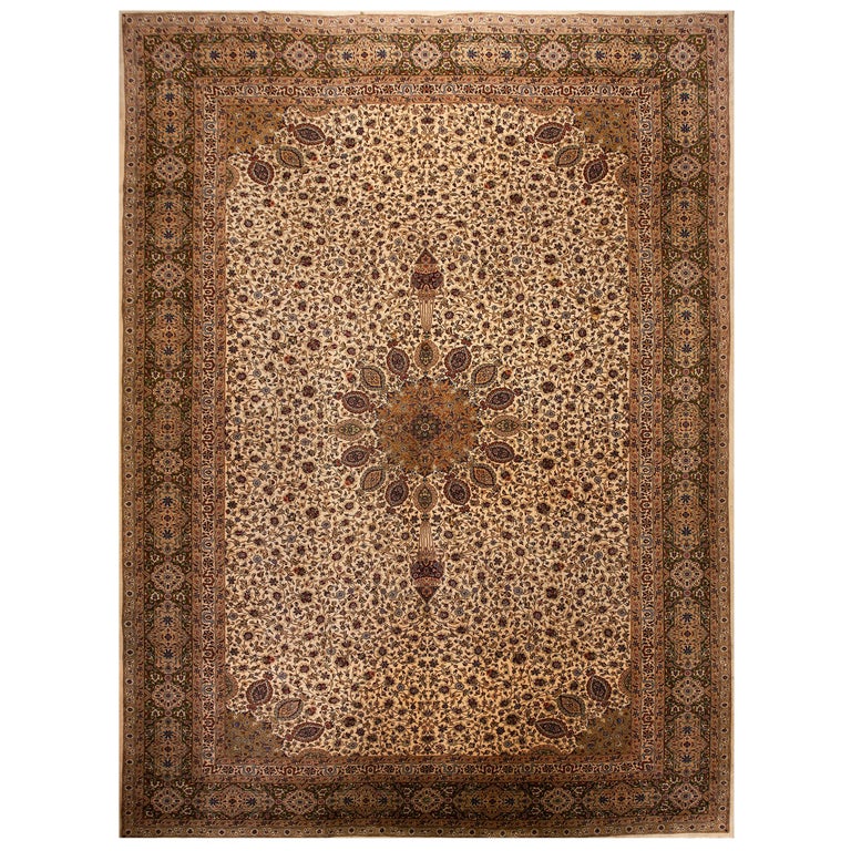 Antique Persian Tabriz Rug 11' 7'' x 15' 7'' For Sale at 1stDibs | 7x15 rug