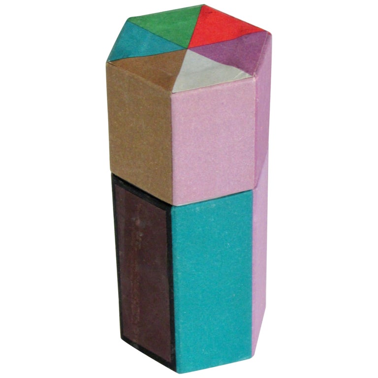 Multi Color Origami Hexagonal Matchbox with Fitted Color Matches For ...
