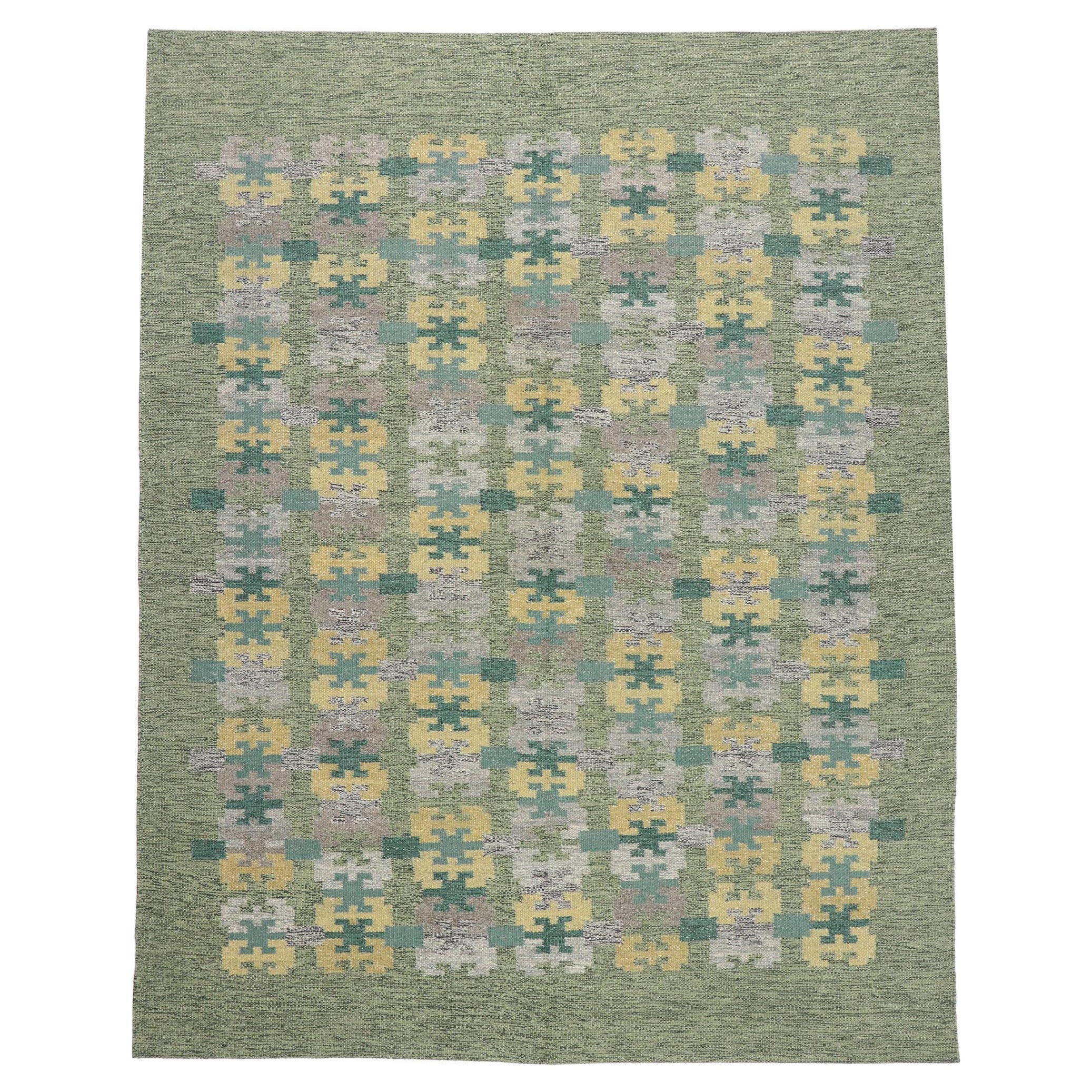 Large Scandinavian Swedish Design Rug at 1stDibs