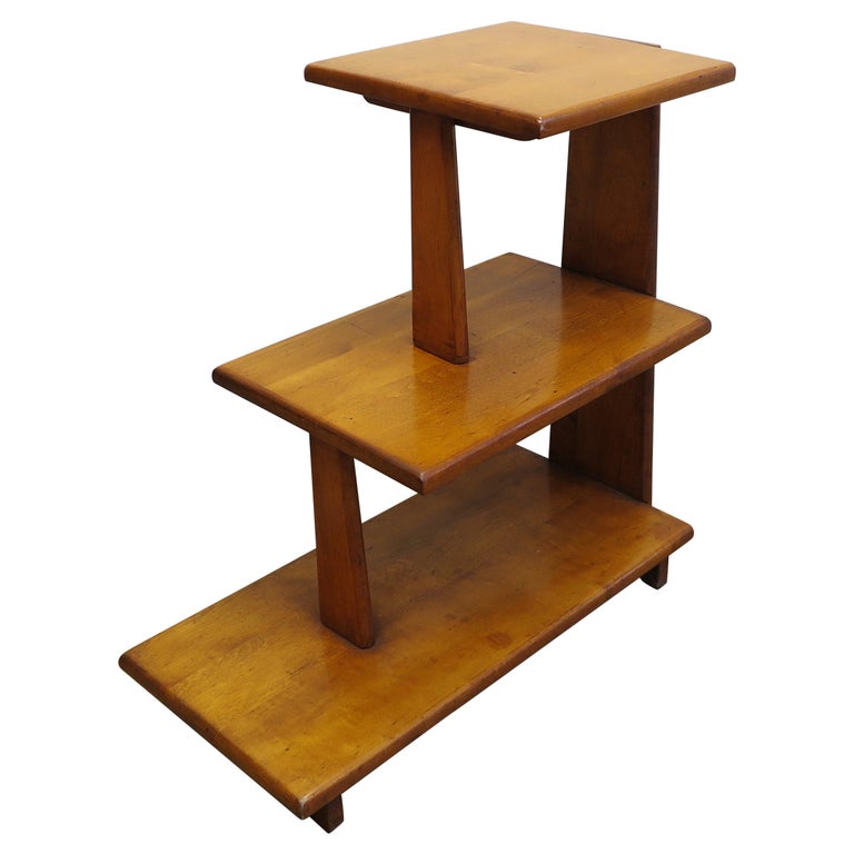 Mid Century Modernist Step Table at 1stDibs