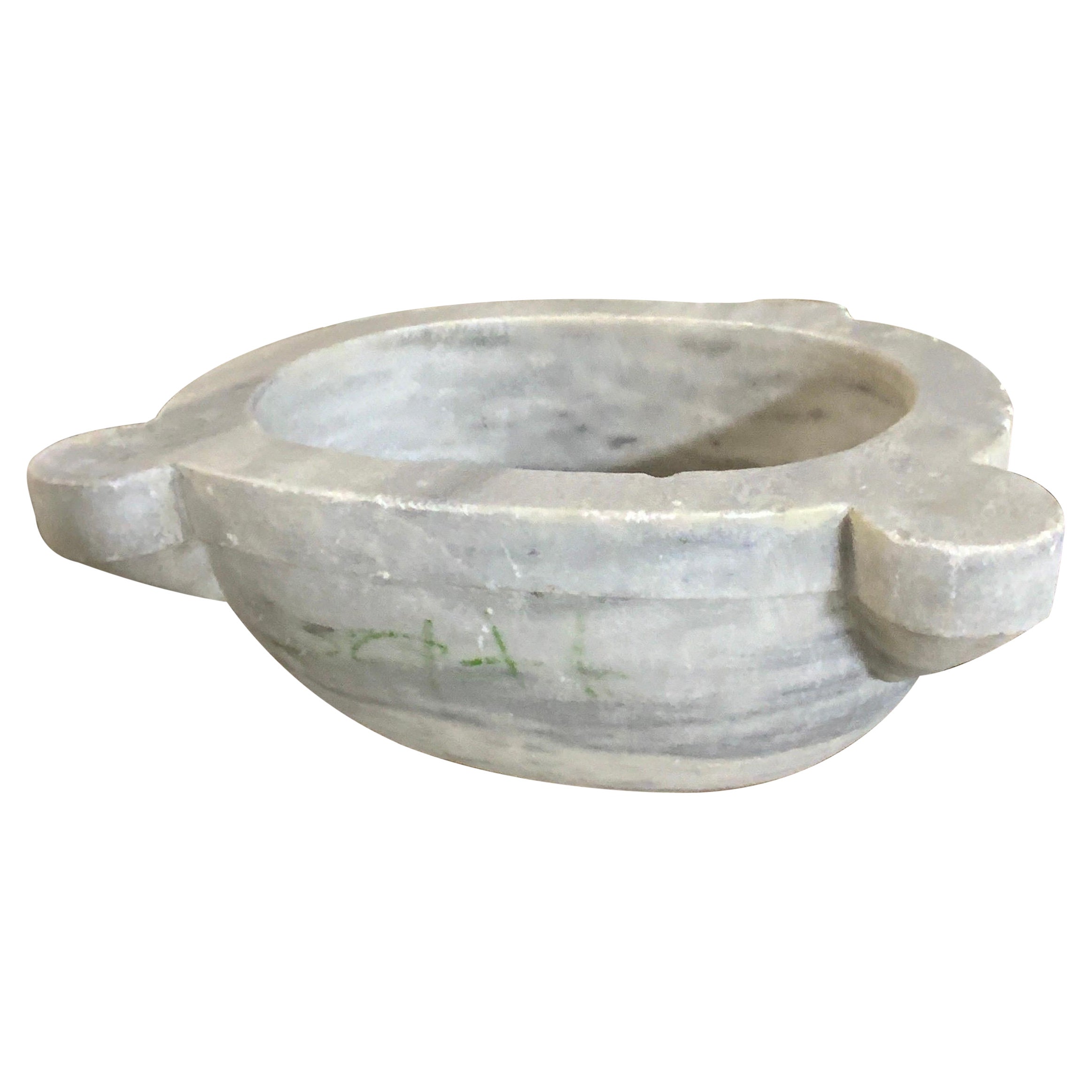 Late 19th Century White Marble Rectangular Sink at 1stDibs