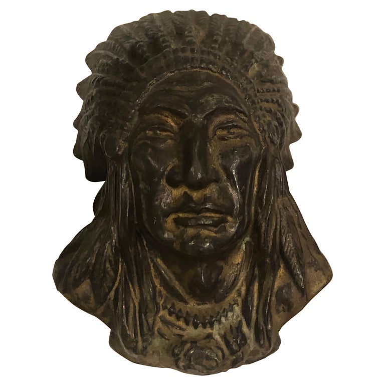 Metal Indian Sculpture For Sale at 1stDibs