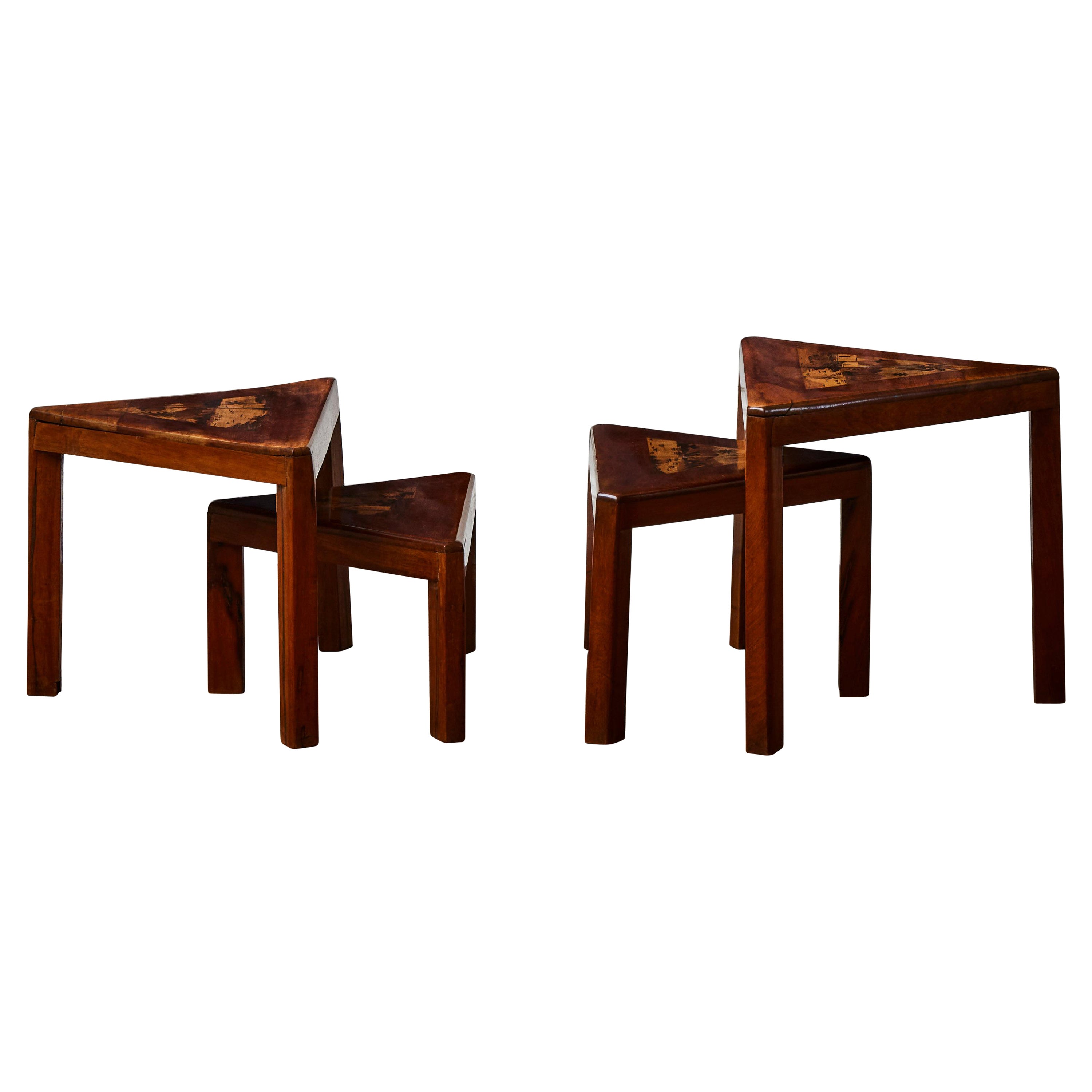 60s Muller Onyx and Brass Coffee Table at 1stDibs