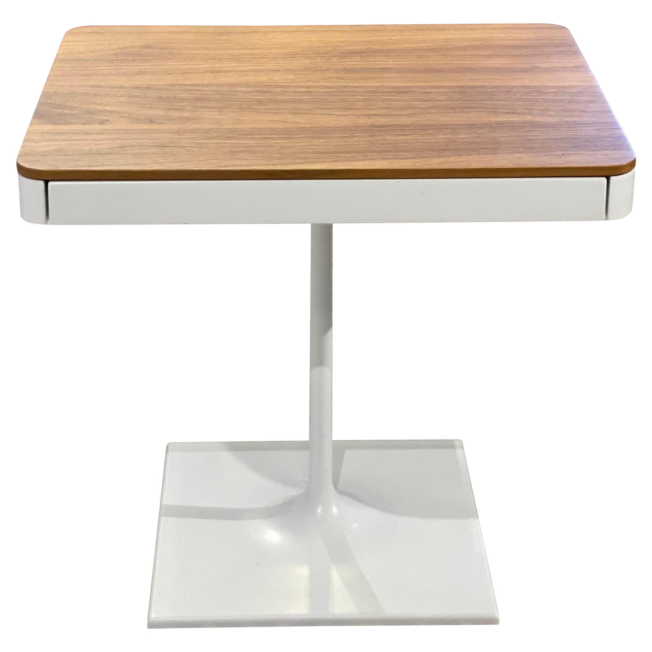 Grey Finn Ply Bedside Tables with Bronze Base and Bronze Butterfly ...