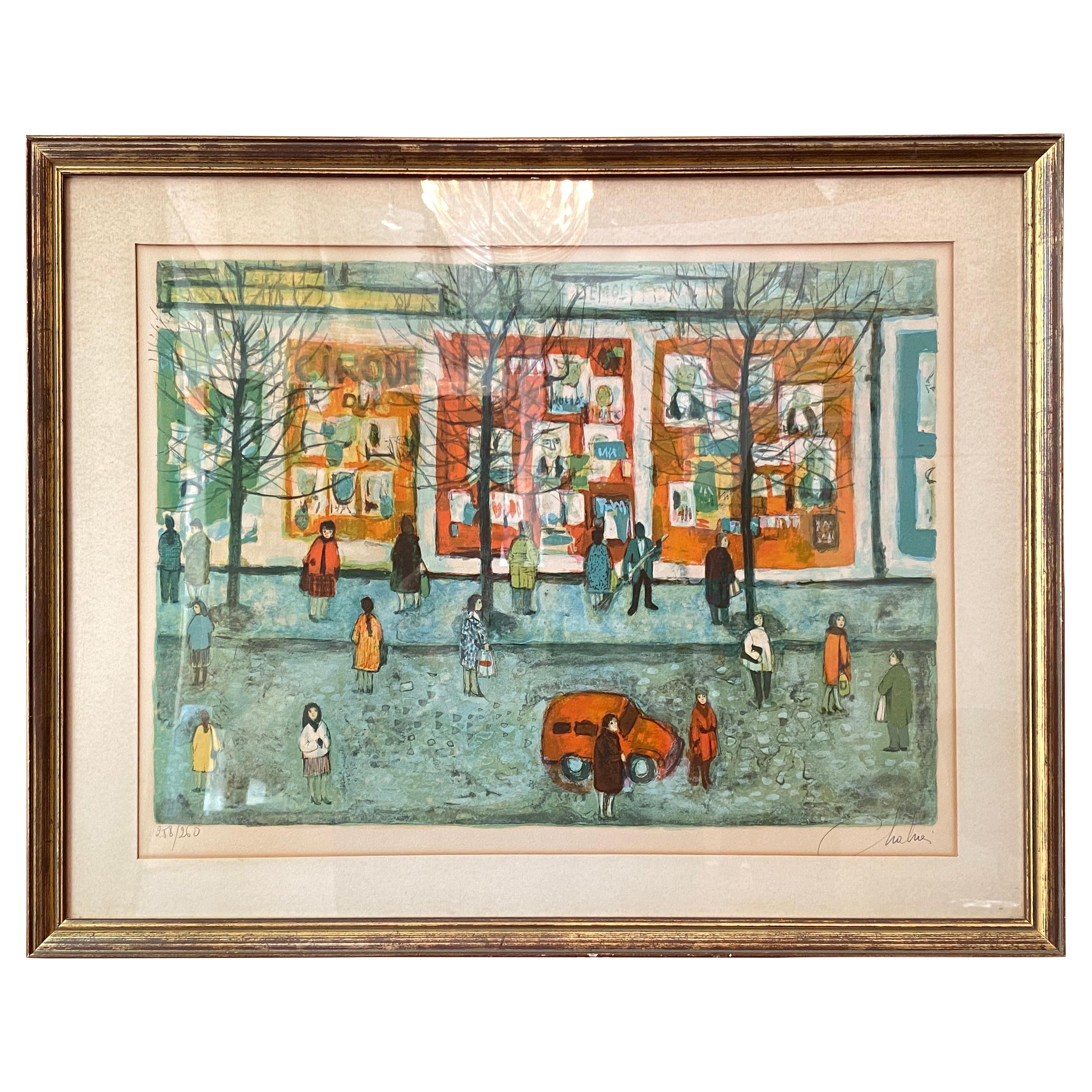 Natalie Chabrier French City Scene 258/260 at 1stDibs