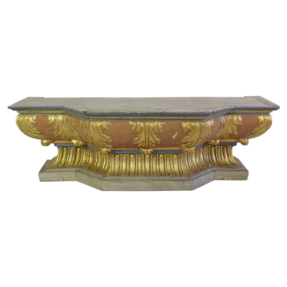 17th/18th Century, Italian Giltwood Baroque Altar at 1stDibs