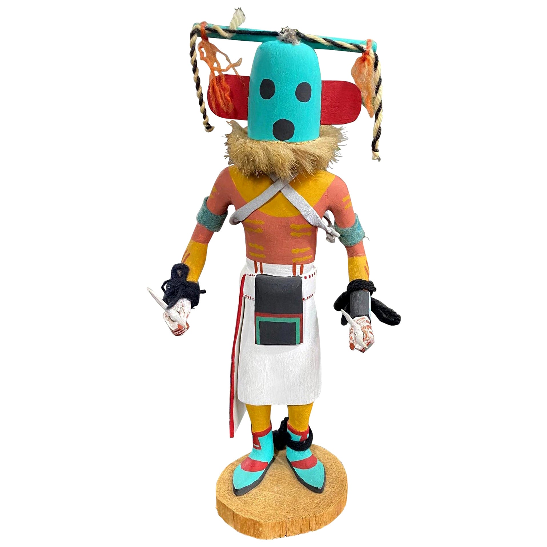 Vintage Native American Kachina Doll, Zuni Pueblo, circa 1930 at 1stDibs