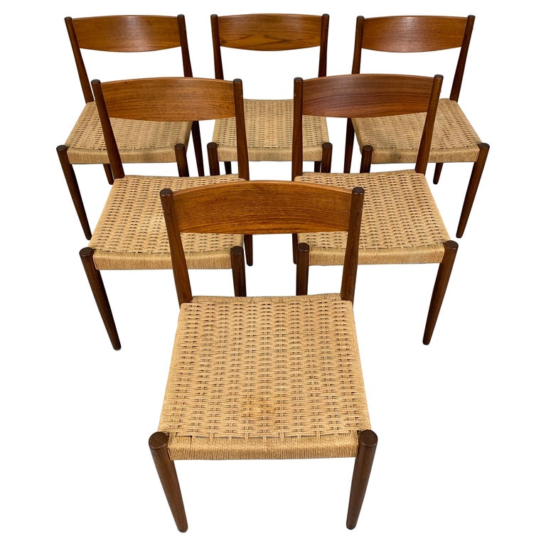 Poul Volther for Frem Rojle Dining Chairs at 1stDibs