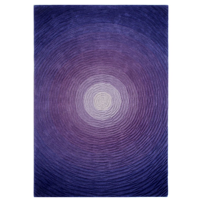 SPHERE Hand Tufted Modern Rug - Rust, Mauve, Turquoise and Black ...